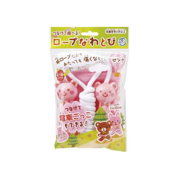 【仕様】●材質：ロープ／綿＋ポリエステル、グリップ／ＰＥ、巾着袋・紐／ポリエステル・ＰＰ●注意：小部品があります。誤飲、窒息の恐れがありますので３歳未満のお子様には絶対に与えないでください。ロープを首にかけたり、巻き付けたりすることは絶対に...