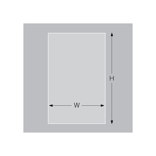 【商品説明】サイドシールタイプ：フィルムを半分に折って、袋の両サイドをヒートシールしています。【仕様】●サイズ：幅（Ｗ）６０ｍｍ×高さ（Ｈ）１００ｍｍ　●材質：ＯＰＰフィルム　●厚さ：０．０３ｍｍ　●注文単位：１冊（１００枚）　<ジェ...