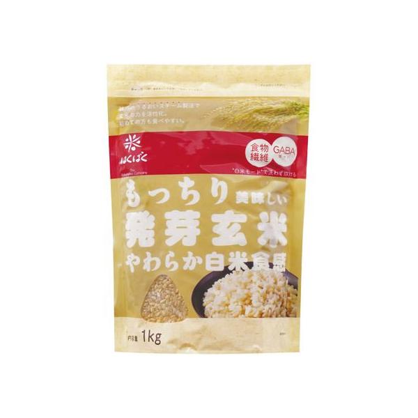 【商品説明】「もっちりさ」「やわらかさ」に拘った品種選定を行い、「味わい豊かさ」に拘った製法（“米クリン”製法）を取り入れました。　「もっちり甘みある」美味しさの発芽玄米です。　洗わずそのまま白米モードで炊けます。【仕様】●発芽玄米（玄米（...