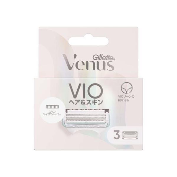 【商品説明】ヴィーナスからＶＩＯケア商品が新登場。皮膚科医・産婦人科医テスト済みで肌にやさしい。【仕様】●替刃●注文単位：１パック（３個）　[生産国：ドイツ　商品区分：化粧品　メーカー：プロクター・アンド・ギャンブル・ジャパン株式会社　広告...