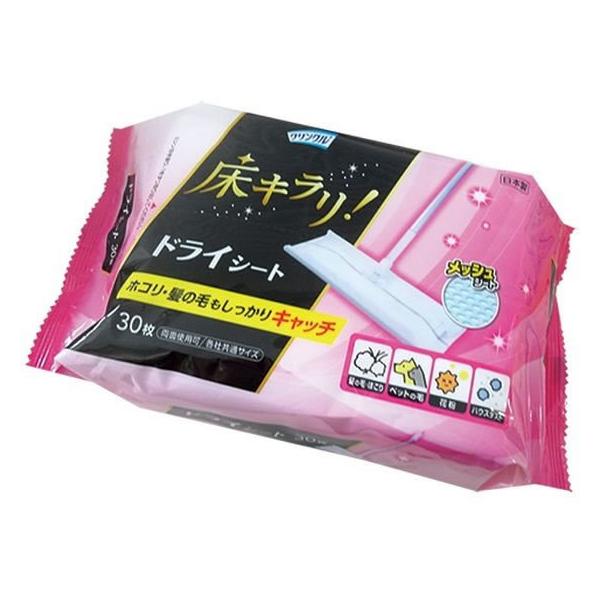 【商品説明】各社共通タイプのフローリングワイパー用取り替えシート。　メッシュ加工でミクロの繊維がホコリや髪の毛をからめとる。　畳にも使えるドライタイプです。【仕様】●シートサイズ：約２００×３００ｍｍ　●取り替えシート　●ドライタイプ　●日...