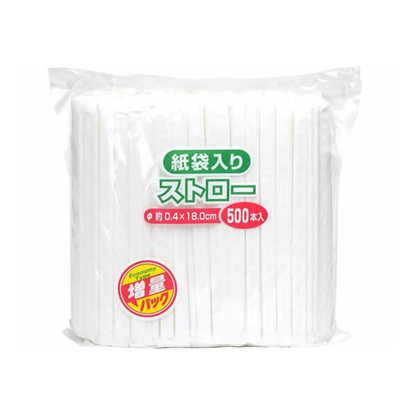 【仕様】●サイズ：直径０．４×長さ１８ｃｍ●１本ずつ紙袋入り●注文単位：１袋（５００本）　<ジェットプライス>