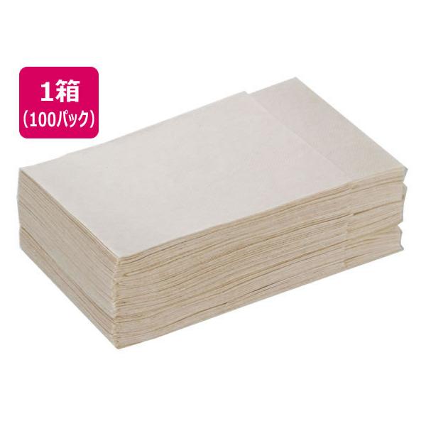 【仕様】●材質：パルプ１００％●サイズ：２５×２５ｃｍ●注文単位：１箱（１００枚×１００パック）●仕様：６つ折　<ジェットプライス>　BBB_0