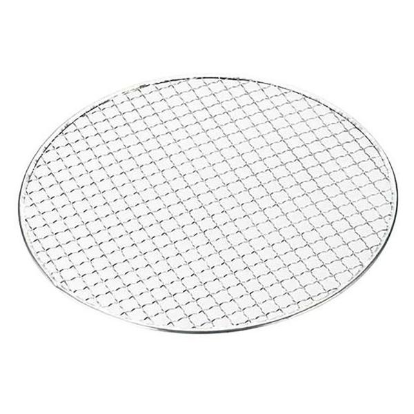 【商品説明】七輪・焚火台・ＢＢＱなどで使える丸型焼きアミ【仕様】CG_05●製品サイズ：外形２８０ｍｍ　●重量：１１５ｇ　●材質：鉄（亜鉛めっき）　●原産国：中国　<ジェットプライス>　M-6580　M6580