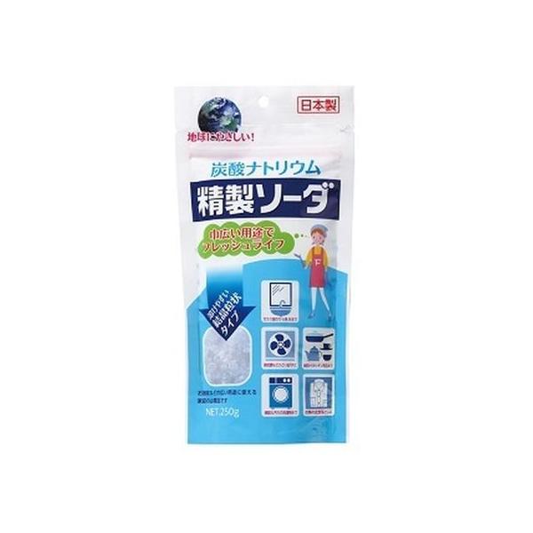【商品説明】安くて経済的【仕様】●内容量：２５０ｇ　●保存方法　ソーダの保管は密閉できる容器に移し替え冷暗所にてお願いいたします。　直射日光や高温（３０℃以上）にあたると溶け出すことがあります。　●発売元／製造元／輸入元　扶桑化学　●使用方...