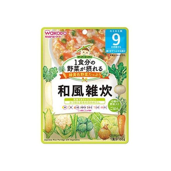 【商品説明】【９か月から】野菜不足を感じている、もっと野菜を摂らせたい時に！【仕様】●内容量：１００ｇ　　　●原材料／成分／素材／材質　野菜（にんじん、キャベツ、ブロッコリー、だいこん、さやいんげん、カリフラワー）、精白米（国産）、野菜ピュ...