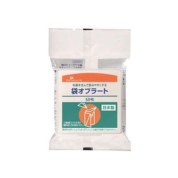 【商品説明】粉薬を包んで飲みやすくするオブラート【仕様】●内容量：50枚　●原材料／成分／素材／材質　ばれいしょでん粉（国産）　●栄養成分　1包装（50枚）あたり、熱量15kcal、タンパク質0g、脂質0g、炭水化物4g、食塩相当量0g　●...