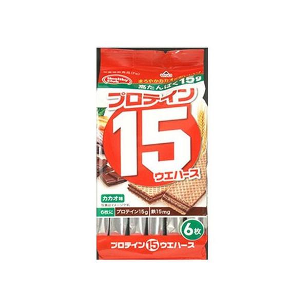 【商品説明】【栄養機能食品（Ｆｅ）】まろやかカカオがおいしい！高たんぱく１５ｇ【仕様】●内容量：６枚　[生産国：日本　商品区分：栄養機能食品　メーカー：ハマダコンフェクト株式会社　広告文責：フォーレスト株式会社　0120-40-4016]　...