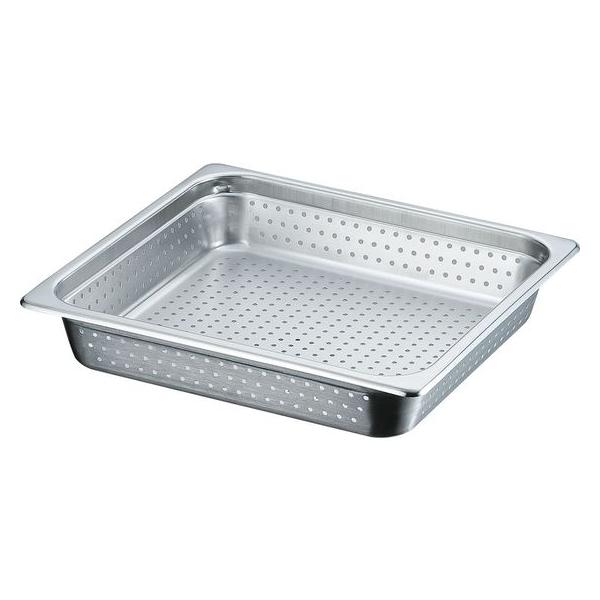 【商品説明】豊富なサイズの組み合わせで、オーブンやスチームコンベクションなど様々な用途にも使いわけができます。　フタや穴明などもサイズが揃っていますので、組み合わせて使えます。　深さ６５ｍｍ以上は段付です。スタッキングの際にはまりこみません...