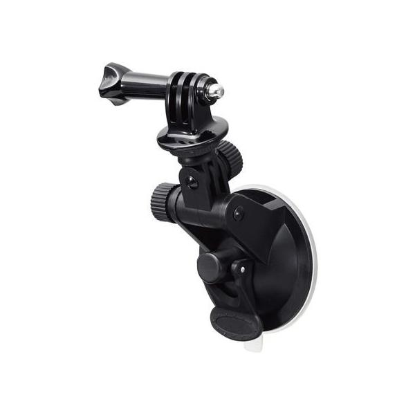 【商品説明】ＧｏＰｒｏ　ＨＥＲＯ１０／９／８／７／６／５／ＭＡＸなどのアクションカメラを車のフロントガラスや窓ガラスなどの様々な平滑面に取り付け可能な吸盤型マウントです。車の運転中などにお好みの位置、角度で風景を撮影することができます。前後...