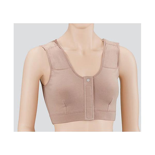 【商品説明】●ワンタッチテープとスナップボタン式ですので、片手で容易に開閉ができます。●両肩と正面を開閉できます。●金属を使用していませんので、着用したまま放射線治療が可能です。【仕様】●サイズ：LL●バスト（トップ／アンダー）cm：95〜...