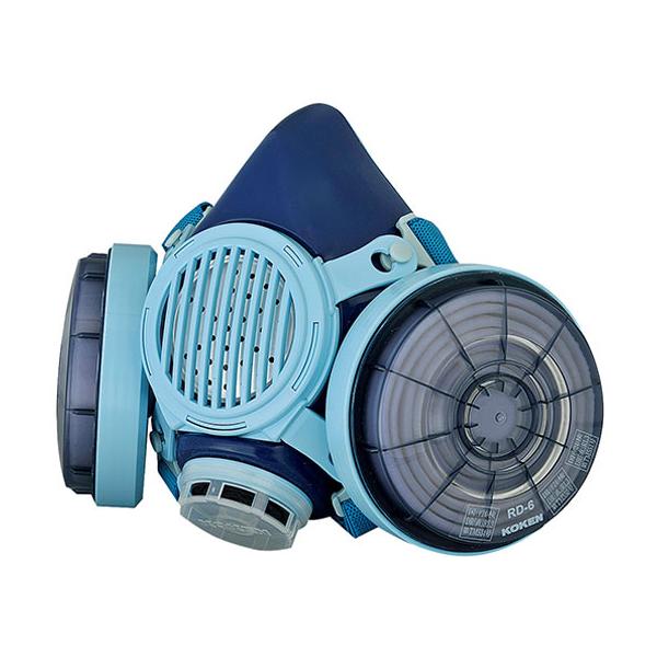 【商品説明】●マスクをつけたまま会話ができる伝声器付きで、アスベスト（石綿）除去作業用マスクの区分３として使用できます。●吸収缶ＲＤＧ−５（１−６５４６−０２）を取り付ければ、防じん機能を有する防毒マスク（Ｌ３）としても使用できます。【仕様...