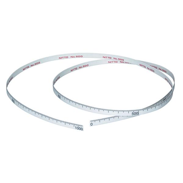 【商品説明】●レール等に使用することでレール上のキャリア等の位置の目安となります。【仕様】●仕様：０〜１０００ｍｍ×１●材質：ポリカーボネート●目盛間隔：１ｍｍ●生産国：日本