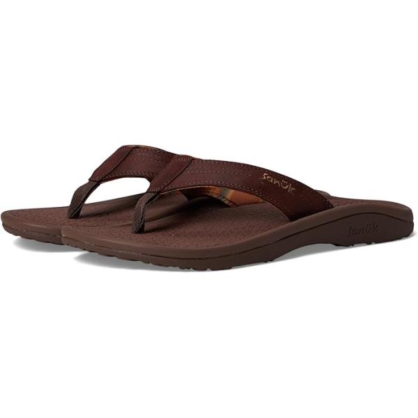 (取寄) サヌーク メンズ オン ザ ロック Sanuk men On The Rocks Chocolate sanuk（サヌーク） P最大17倍1/1限定 (取寄) メンズ オン ザ ロック