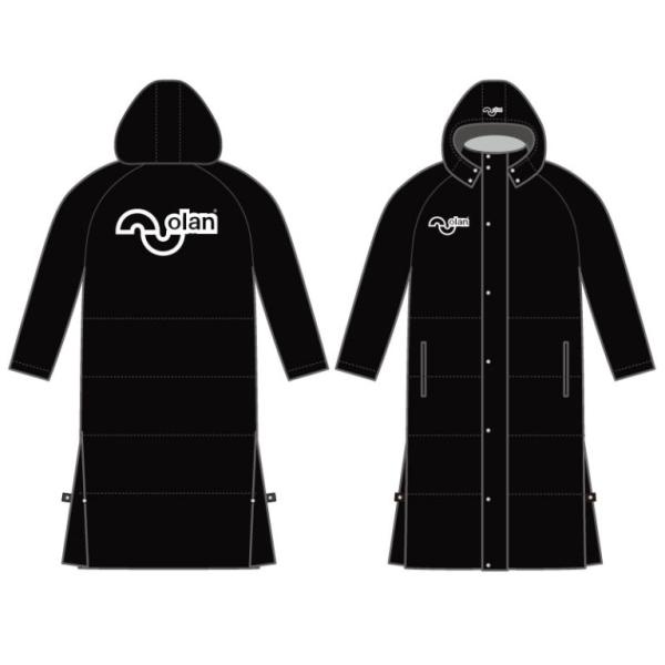 ■ブランド：olan オーラン■商品名：olan オーラン 昇華ベンチコート（中綿入り）メンズ レディース サッカー スポーツ アウター 長袖 長ズボン 受注生産■商品状態：新品未使用■カラー：1-Black■詳細:伸縮性のあるウエストのド...