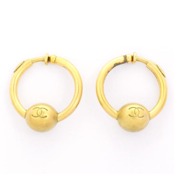 CHANEL 【返品OK】シャネル ココマーク サークル フープタイプ CHANEL 【返品OK】シャネル ココマーク サークル フープタイプ