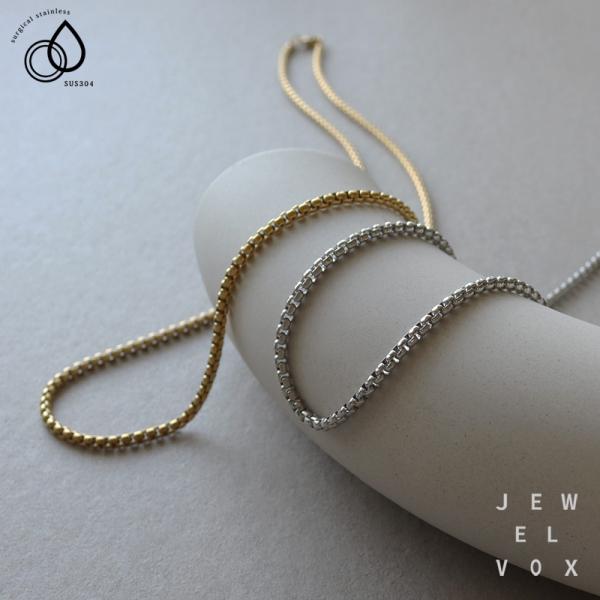 Jewel VOX ネックレス ステンレス製 ショートネックレス Jewel VOX ネックレス ステンレス製 ショートネックレス