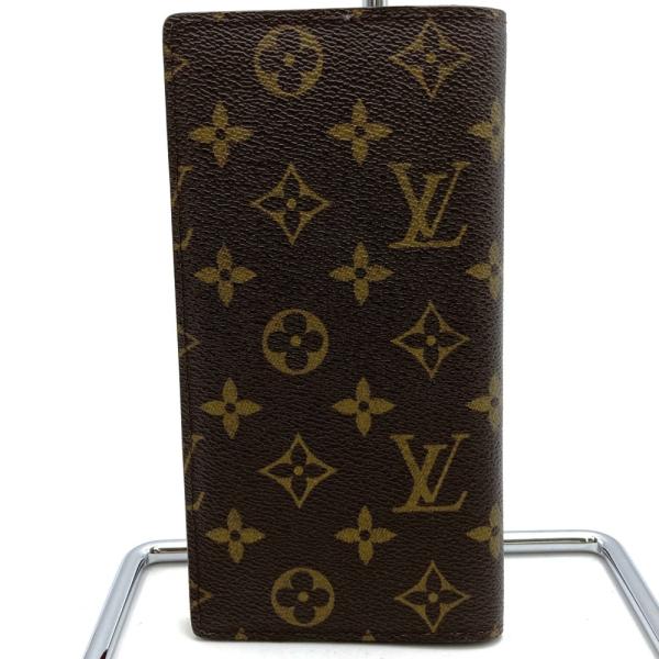 【ブランド】ルイ・ヴィトン(LOUIS VUITTON)【型番・シリアル】ポルトフォイユ・ブラザ M66540/SP0088【ライン】モノグラムライン【素材】モノグラムキャンバス【重量】158g【カラー】ブラウン【サイズ】W19cm×H9c...