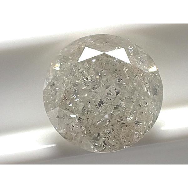 ダイヤモンド ルース2.178ct　L　I2　GOOD大きさ優先の、格安 ２ctアップ ダイヤモンド！ガードルに細かな自然の面キズなど、インクルージョン満載の Ｉ２品質ながら、石の雰囲気に上手く馴染んでいて、ダイヤの 生地そのものには透明感...