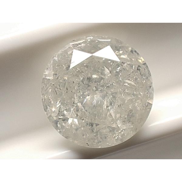 ダイヤモンド ルース1.229ct　H　I2　GOOD激安価格の、１．２ctアップ ダイヤモンド！インクルージョン満載の Ｉ２品質で、テーブル端や ガードル周りに、細かな自然の面キズ、赤褐色のインクルージョンなどありますが、色白で、石の雰囲...