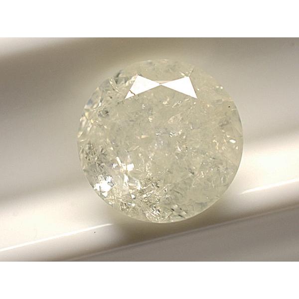 ダイヤモンド ルース0.980ct　M　I2　FAIR激安価格の、ほぼ １ctサイズ ダイヤモンド！インクルージョン満載の Ｉ２品質で、ガードル裏に、小さな生地不足による面キズや、スターファセットに、小さな自然の面キズなどありますが、ごく淡...