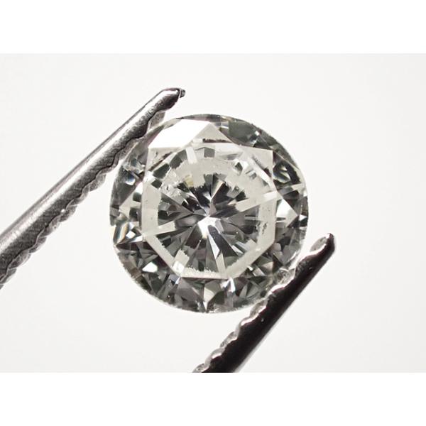 ダイヤモンド ルース0.203ct　G　VS2　POOR激安価格の ＶＳ品質、４ｍｍサイズ！フラットなメイクで、ガードルの仕上げもラフなため、テーブルの内側に、フィッシュアイが 白っぽく映りますが、実物は透明感があって、キラキラと煌めきます...