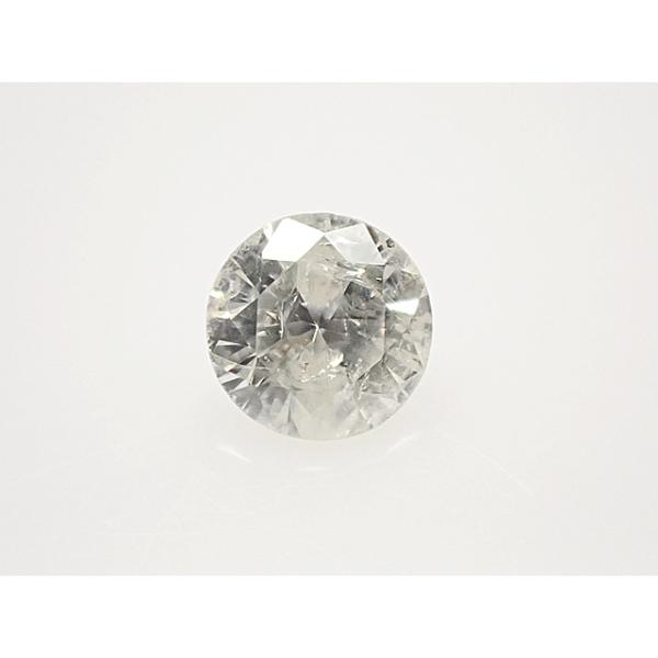 ダイヤモンド ルース0.168ct　J　I2　POOR超激安の、直径 ３．５ｍｍアップ！主に、端寄りなどインクルージョンがまとまってありますが、ふんわりと含んだクラウドによって、逆に 肉眼では目立ちにくくなっています。やさしく、明るい煌めき...