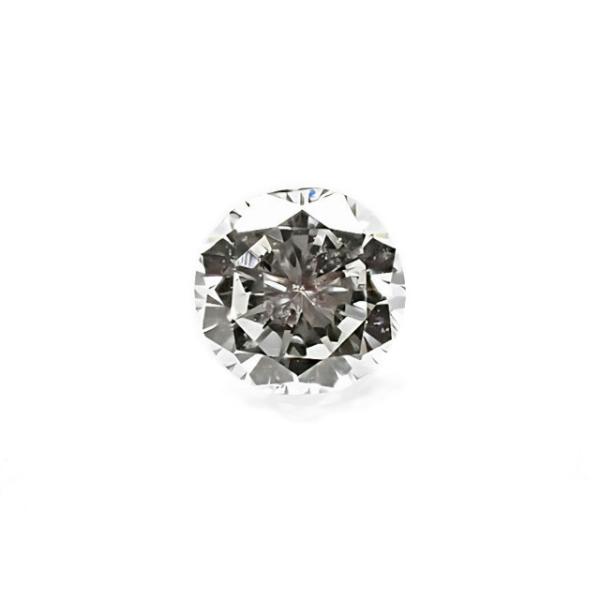 ダイヤモンド ルース0.126ct　F　SI1　GOOD明るいＦカラーの、瑞々しい煌めき！ガードル裏の 向かい合う２箇所に、少し大きめのエキストラファセットを持った ＧＯＯＤカットですが、クリアな ＳＩ１品質で、キラキラと輝き、石のサイズも...