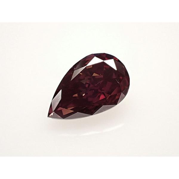 ブラウンダイヤモンド（TREATED） ルース0.375ct　FANCY DEEP PINK BROWN　VS2トリート（色処理）の天然ダイヤでは意外にあまり見かけない、色濃いピンクブラウンの 大きめサイズ！一見、ダークブラウンにも見えます...