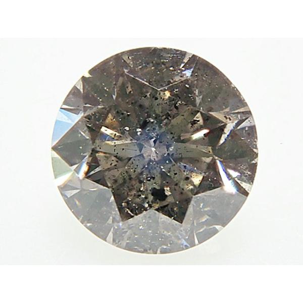 ブラウンダイヤモンド ルース0.502ct　LIGHT BROWN　SI2　GOODお手頃 ０．５ctアップの、ライトブラウン ダイヤモンド！全体に カーボンの多く散った品質ですが、肉眼ではそこまで気にならず、テリ感もあり、キラキラと煌めい...