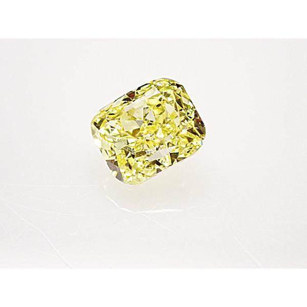 イエローダイヤモンド ルース0.307ct　FANCY INTENSE YELLOW　SI1明るくクールな、インテンスの彩り！インクルージョンの小さな、クリアな ＳＩ１品質で、キラキラと、冴えた煌めきを放っています。長径 ３．９ｍｍサイズで...