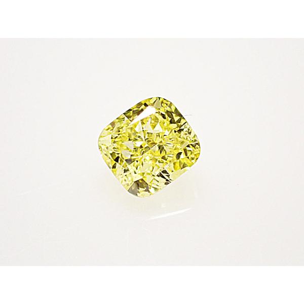 イエローダイヤモンド ルース0.256ct　FANCY INTENSE YELLOW　SI1明るく 瑞々しい、インテンスの彩り！パビリオン側のインクルージョンもフェイスから目立たず、もちろん肉眼で見えません。お洒落な オリジナルジュエリー製...