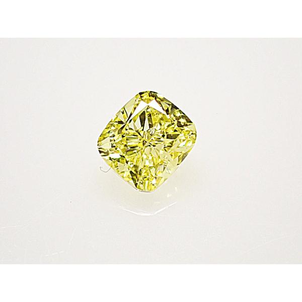 イエローダイヤモンド ルース0.256ct　FANCY INTENSE YELLOW　SI1キラキラと瑞々しい、インテンスの彩り！テーブル下に、僅かなカーボンを含んだ小さめのインクルージョンがありますが、もちろん肉眼では見えず、透明感に溢れ...