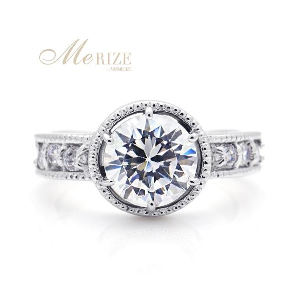 「ゴージャス &amp; エレガント」1.0ct越えの大粒ダイヤモンド。景色までをも一変させる、大粒ダイヤモンドリング。Clarity : 肉眼目視に耐えうるクラリティSI。Color : カラーはVLY。Cut : ダイヤの輝きを最終的に...