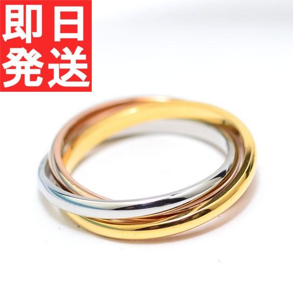 贅沢3色のセットリングに輝きが知的な印象を醸し出す、魅力的なアイテムです。ワンランク上のコーディネートを演出するお勧めのアクセサリーと、プレゼントに最適♪♪■商品詳細材　質：真鍮（BRASS）、金属アレルギー対応コーティング：18KRGP（...