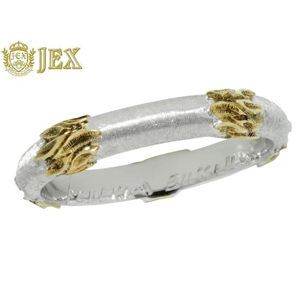 ■ブランド名：Federico Buccellati 【フェデリコ ブチェラッティ】■素材：K18ホワイトゴールド/イエローゴールド■サイズ：♯16号(サイズ直し不可)■リング幅：最大幅4.0mm■重量：4.2g■付属品：革製ポーチ・紙袋（...