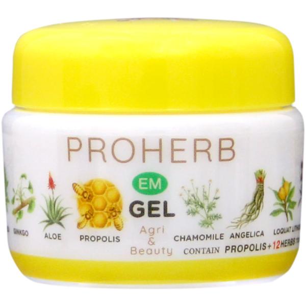 ●プロハーブ EM ゲル 33g角質層の奥まで、うるおいを届ける水溶性ゲルクリームです。乾いたお肌に水分をたっぷりと補給し、乾燥のダメージからお肌を守ります。・プロポリスエキスと１２種類の植物成分配合・ハチミツとヒアルロン酸を配合・コエンザ...