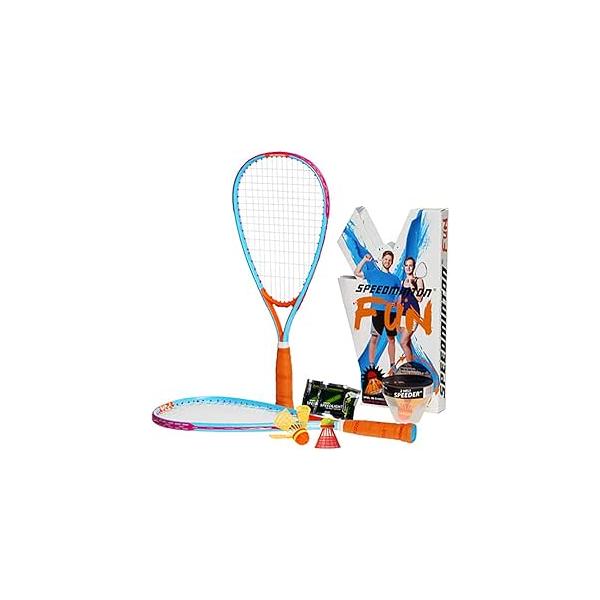 【商品名】　スピードミントンファン バドミントンセット ラケット2本＆シャトルセット Speedminton Fun Badminton Set 並行輸 【商品説明】　・並行輸入品です 【サイズ】　高さ : 7.87 cm　横幅 : 25....
