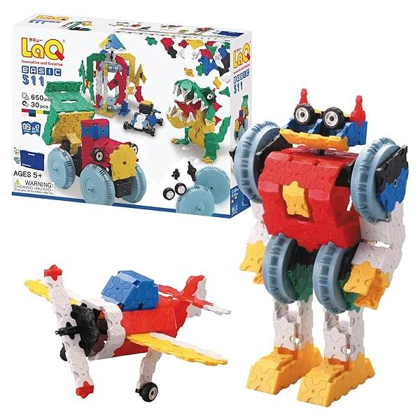 【商品名】　ラキュー (LaQ) ベーシック(Basic) 511 【商品説明】　・主な製造国 :日本・安全基準 :STマーク,CEマーク・対象年齢 :5歳から・対象性別 :男女共用 【サイズ】　高さ : 8.20 cm　横幅 : 24.1...