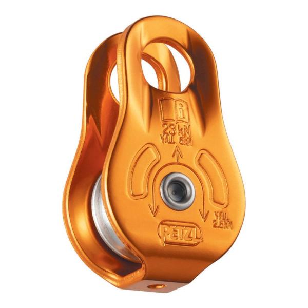【商品名】　PETZL - FIXE, Pulley with Fixed Side Plates, Yellow 【商品説明】　・CONSTRUCTION: The 21 mm sheave is mounted on self-lubr...