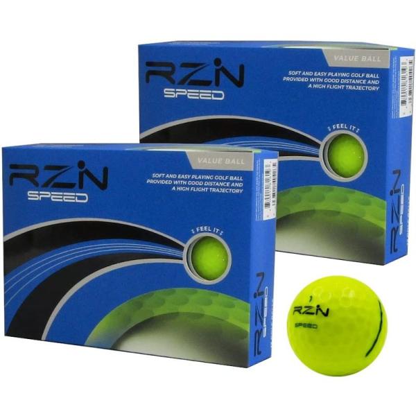 【商品名】　RZN Golf レジンゴルフ RZN SPEED ゴルフ ボール US仕様並行輸入品 黄 イエロー (２ダース_黄) 【商品説明】　 【サイズ】　高さ : 　横幅 : 　奥行 : 　重量 : 　※梱包時のサイズとなります。商品...
