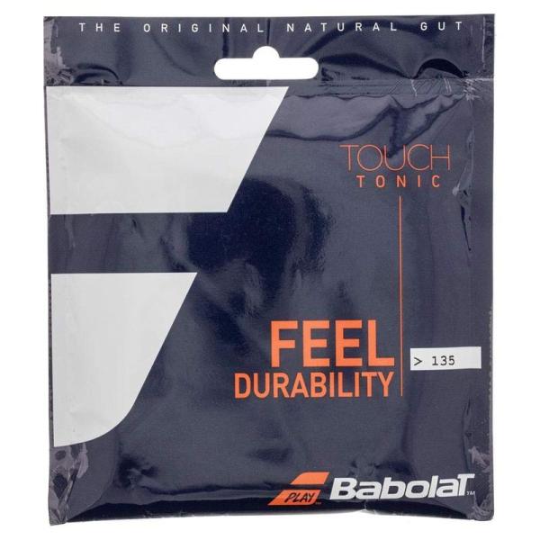 【商品名】　バボラ (Babolat) テニス用ストリング ガット TOUCH TONIC (タッチトニック) ナチュラル 長さ12m ゲージ1.4mm 【商品説明】　・対象スポーツ : テニス・生産国 : フランス・発売年・モデルイヤー:...
