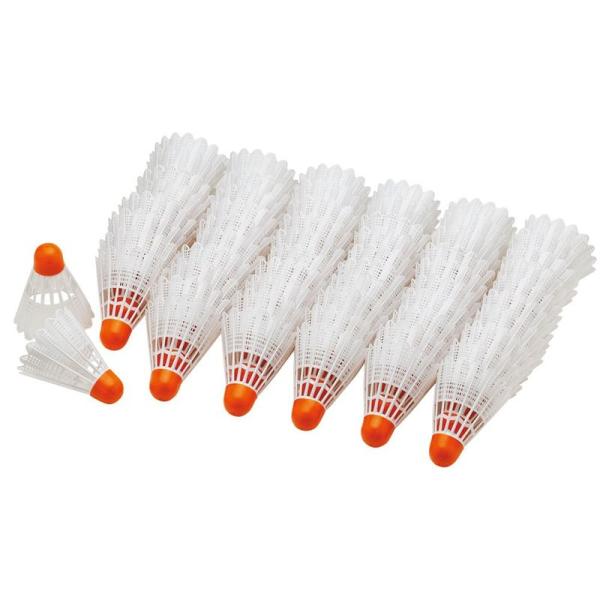 【商品名】　UNIX(ユニックス) TOSSシャトル(60個入り) BX72-78VS 【商品説明】　・サイズ : 8.5cm・数量 : 60個入り・材質 : ナイロン・重さ : 11g 【サイズ】　高さ : 15.00 cm　横幅 : 1...