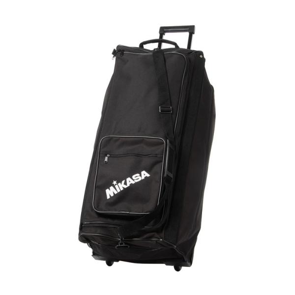 【商品名】　ミカサ(MIKASA) 遠征バッグ大型 黒 BA-100 【商品説明】　・キャスター付大型遠征バッグ チーム用グッズ収納用としても遠征で便利・台湾製・材質:強化テトロン・縦76cmX横35cmX奥行36cm 【サイズ】　高さ :...