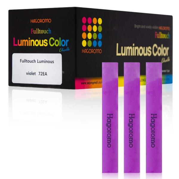 【商品名】　羽衣HAGOROMO フルタッチ蛍光チョーク紫色72本入 (Fulltouch Luminous Violet Chalk 72pcs) 並 【商品説明】　・モデル番号を入力してください これが適合するか確認：・他社のチョークが...