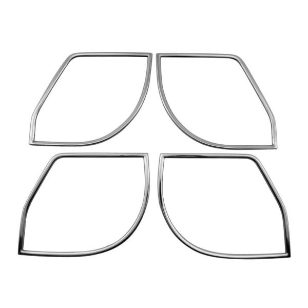 【商品名】　BRIGHTZ ロッキー A200A A210A 超鏡面ステンレスメッキドアスピーカーリング 4PC SPEAKER-056 A200 A2 【商品説明】　・スピーカーパネル リム パネル セット・スピーカーベゼル スピーカーガ...