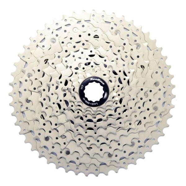 【商品名】　SunRace CSMS3 Wide Ratio Cassette 11-51T, 10 Speed, Silver, XTE2193 【商品説明】　・- 10-speed Wide Ratio・- 11-13-15-18-23...