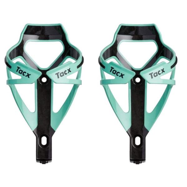 【商品名】　2個セット Tacx（タックス） ディーバ ボトルケージ Deva Bottle Cage (チェレステ(ビアンキグリーン)) 並行輸入品 【商品説明】　・2個セット・3種類の異なる素材を配合し、固定力、軽量性、耐久性に優れた新...