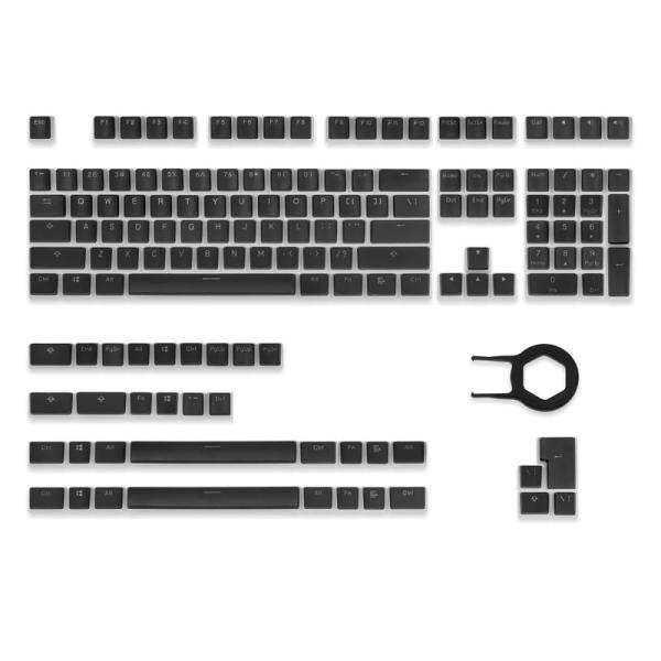 【商品名】　Happy Balls PBT プリン キーキャップ バックライト付き チェリー MX キーキャップセット ダブルショット OEM プロファ 【商品説明】　・このキーキャップセットには、143個のpbtバックライトキーキャップと...