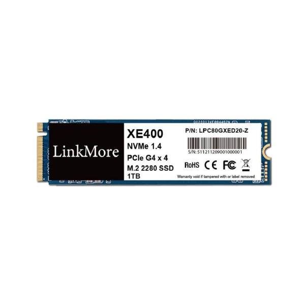 【商品名】　LinkMore XE400 1TB M.2 2280 PCIe Gen4x4 NVMe 1.4 SSD (読込最大5000MB/s) 【商品説明】　・MAC関連製品には対応していません・インターフェース：NVMe PCIe G...